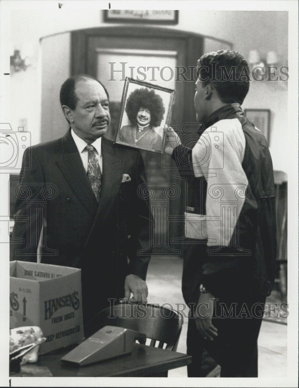 Sherman Hemsley Actor With Bumper Robinson in "Yo Deak" 1990 Vintage ...