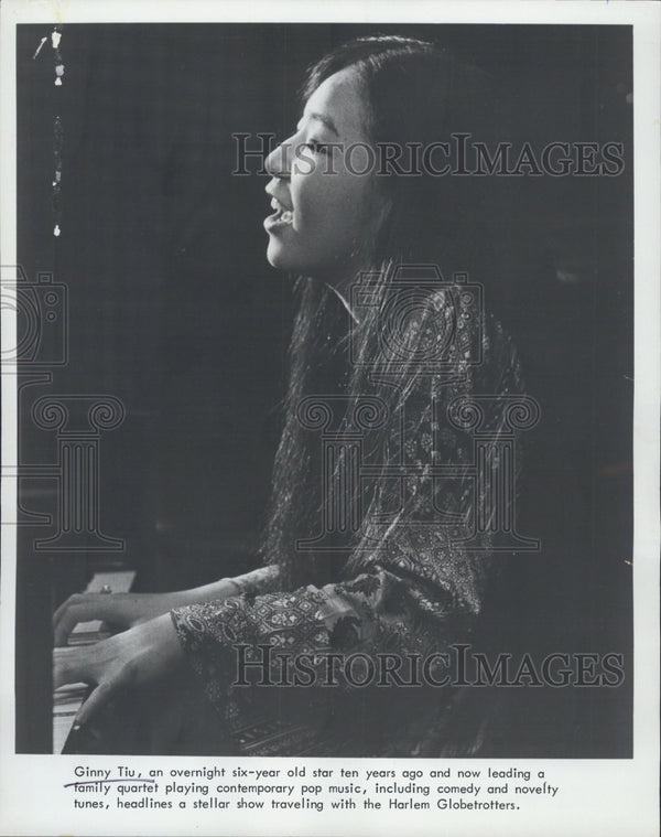 musician entertainer actress Ginny Tiu 1970 Vintage Press Photo Print ...