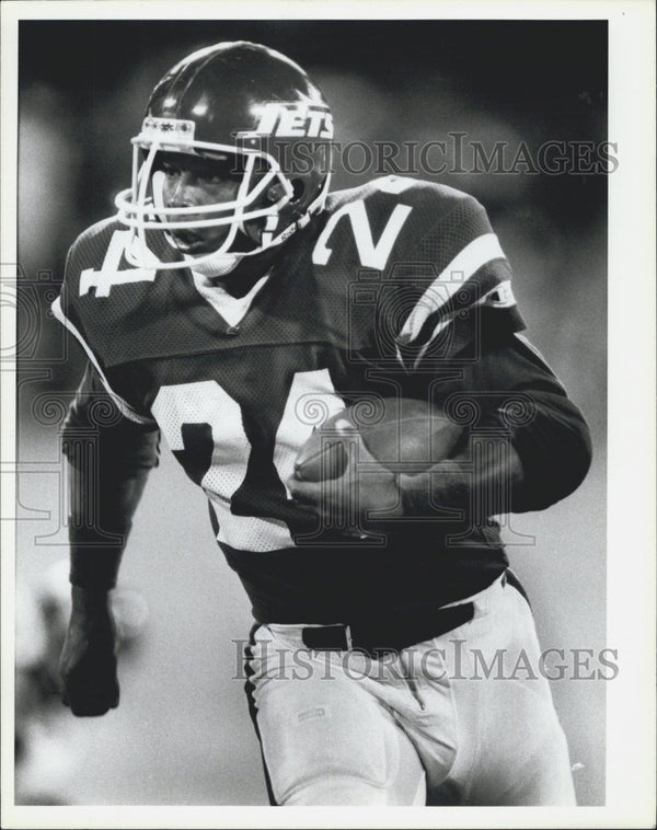 Freeman McNeil Running Back for the New York Jets Vintage Photo Print ...