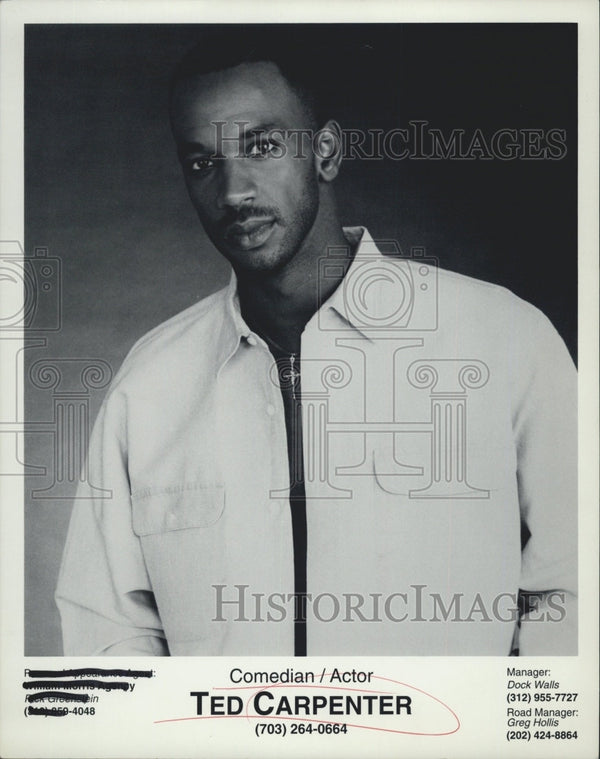 Actor Comedian Ted Carpenter 1995 Vintage Press Photo Print - Historic ...