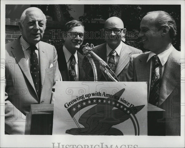 Alistair Cooke Dr. William Murtagh Ralph Heim James Biddle 1975 Vintage ...