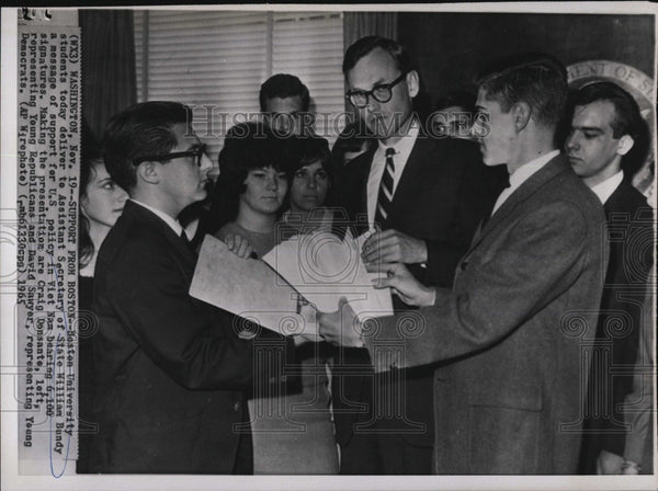 William Bundy Assistant Secretary of State With Students 1965 Vintage ...
