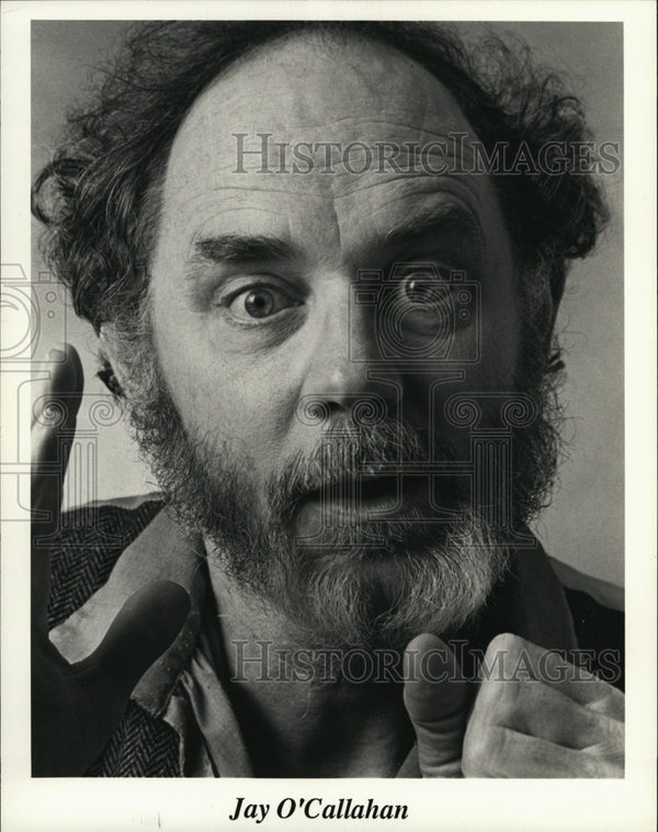 Musician Jay O'Callahan 1989 Vintage Press Photo Print - Historic Images