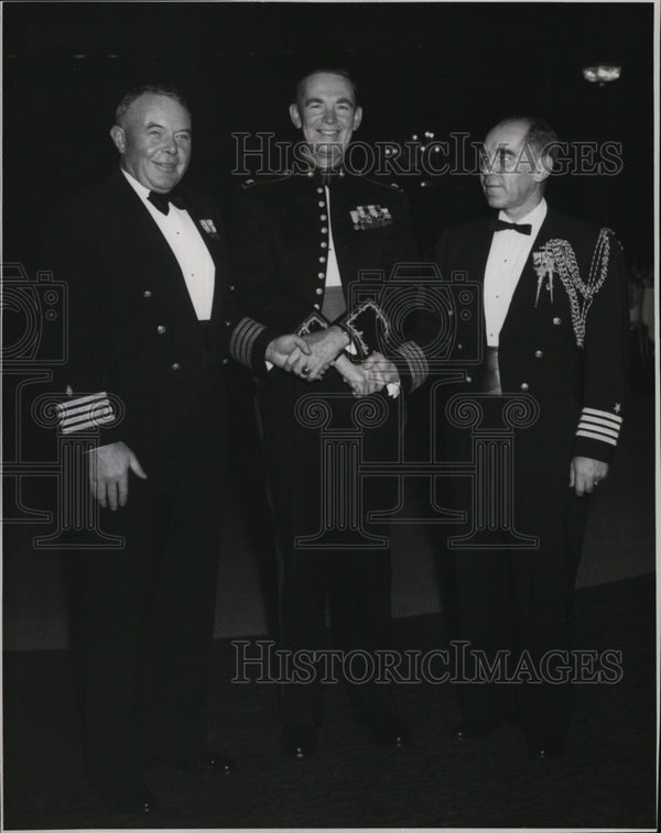 Colonel John O'Neil USMC & Capt.Tracy D. Cuttle At Ball 1966 Vintage ...