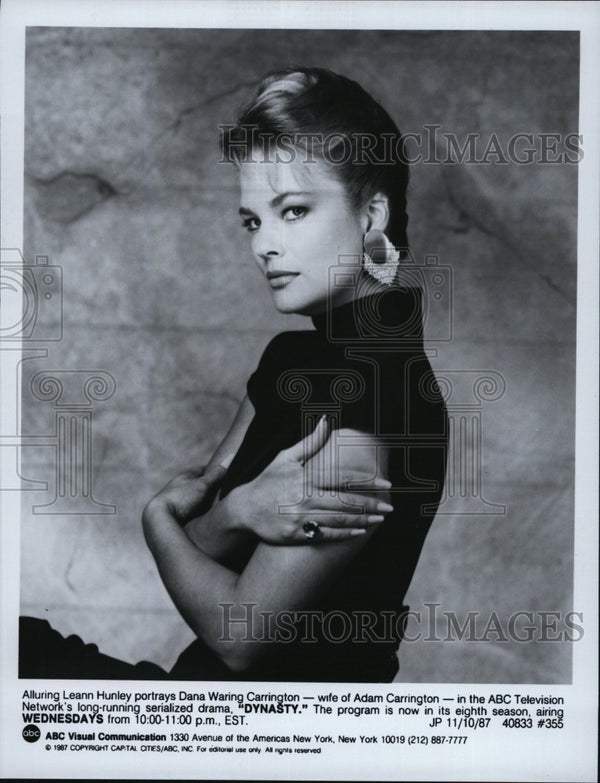 Leann Hunley stars on "Dynasty" 1987 Vintage Press Photo Print ...