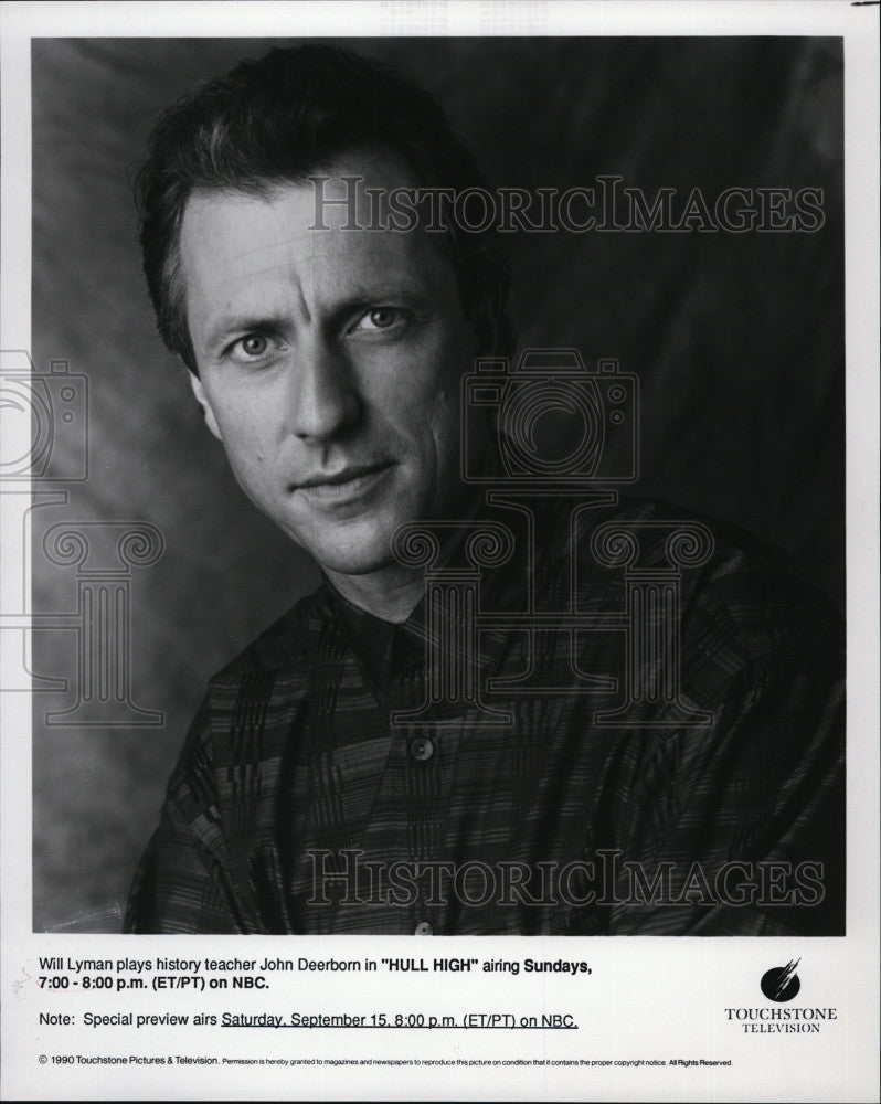 American Voice-Over Artist And Actor Will Lyman "Hull High" 1990 Vintage Press Photo Print ...