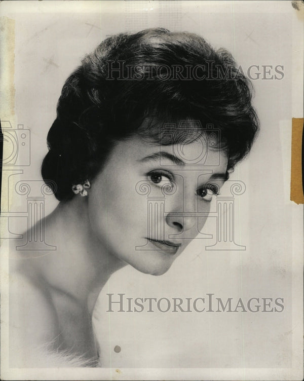 American Actress Angela Thornton. 1959 Vintage Press Photo Print ...