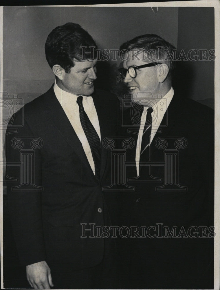 Gerard Doherty & Senator Ted Kennedy 1967 Vintage Press Photo Print ...