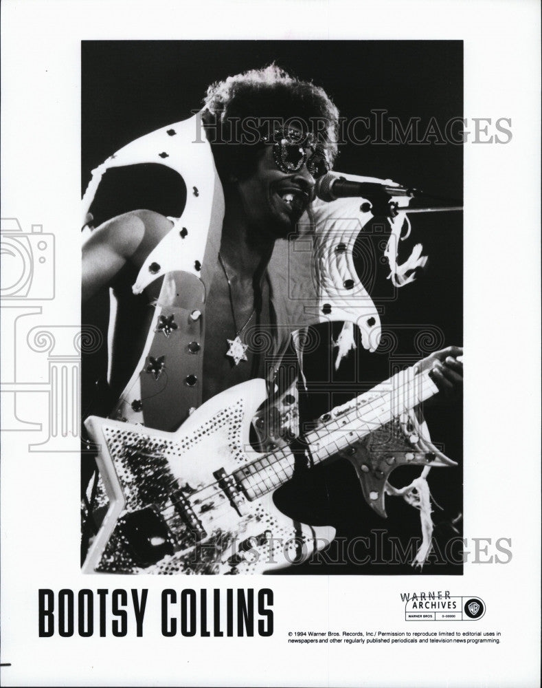 Bootsy Collins n American funk bassist singer and songwriter. 2001 ...