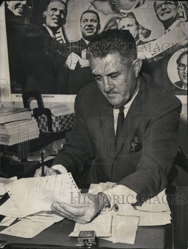 Senator John F Parker Head of Republican Party 1966 Vintage Press Photo ...