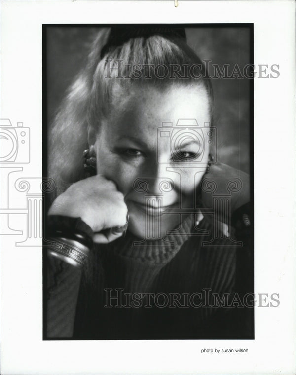 Jazz Singer Rebecca Parris Vintage Photo Print - Historic Images