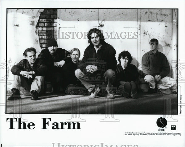 The Farm (Band) 1994 Vintage Press Photo Print - Historic Images