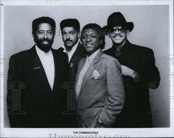 Band Member of "The Commodores" 1996 Vintage Press Photo Print ...