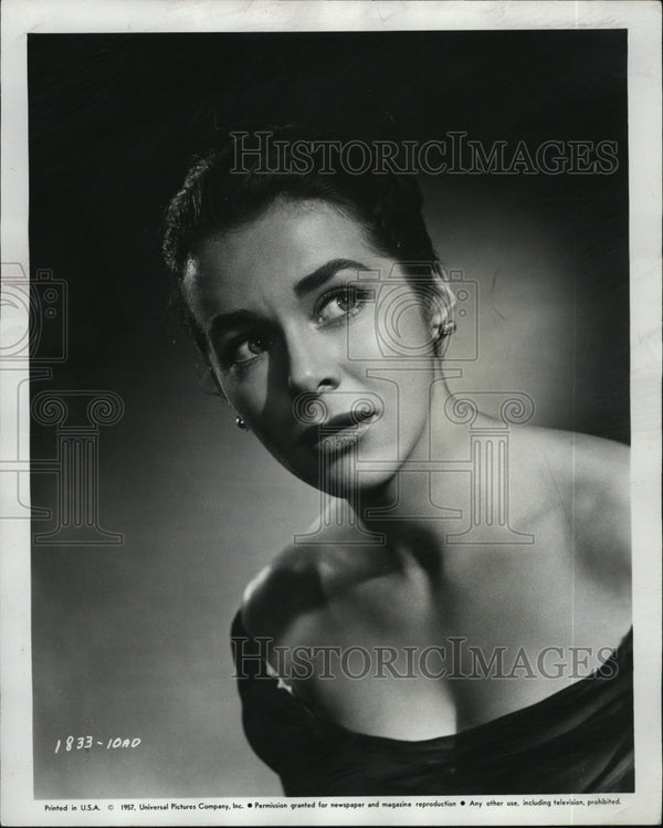 1957 Press Photo Actress Marianne Cook In "Interlude" - Historic Images