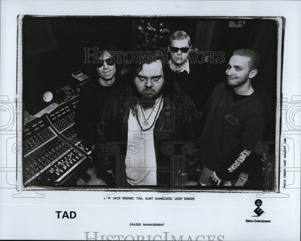 1995 Tad Musicians Entertainers Band Jack Endind, Tad, Kurt Danielso ...