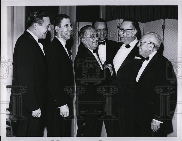 1965 Press Photo C Mitchell Jr,W DiPesa,W Chagnon,R Babley,J Perkins,C ...