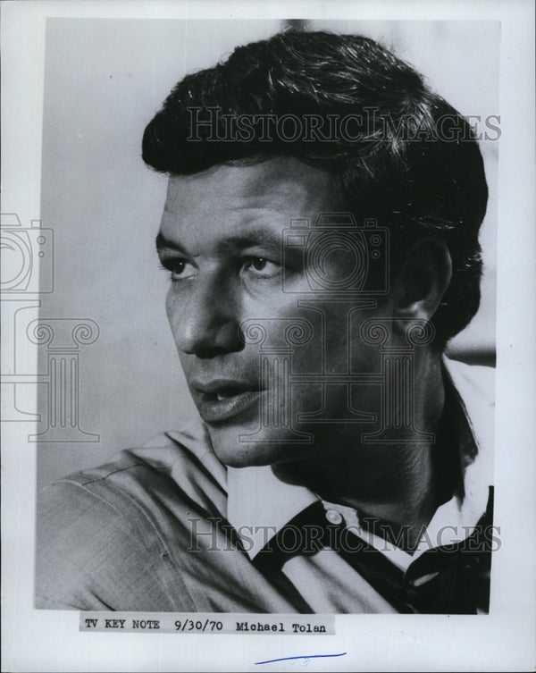 1970 Television Actor Michael Tolan - RSM05621 - Historic Images
