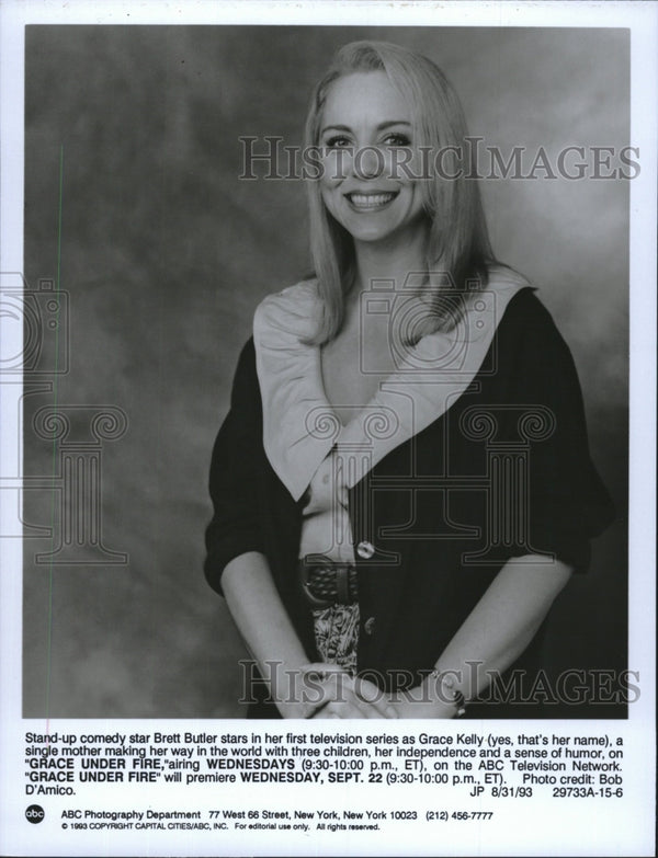 1993 "Grace Under Fire" Brett Butler stars - Historic Images