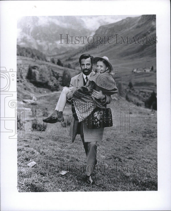 1968 Maximillian Schell, Jennifer Edwards "Heidi - Historic Images