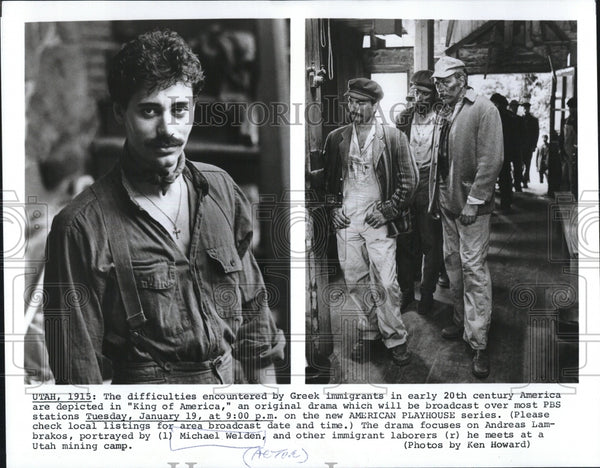 1982 Michael Welden as Andreas Lambrakos "King of America" - Historic ...