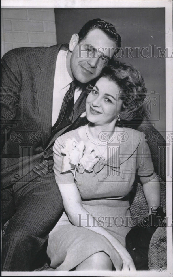 1959 Press Photo Singer Gogi Grant Attorney Husband Robert Rifkind ...