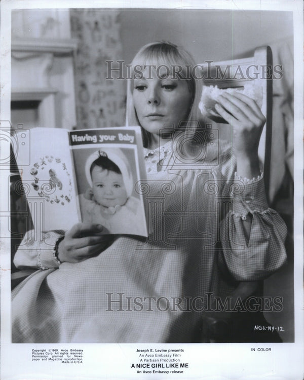 1969 Barbara Ferris A Nice Girl Like Me Actress - Historic Images