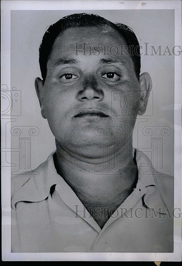 1951 Press Photo Eli Klukofsky, alias Eli Kaye, connected to bribe sca ...