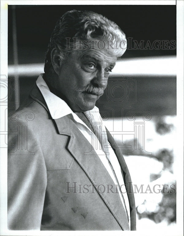 1987 Press Photo Dale Robertson Television Series Actor J.J. Starbuck ...