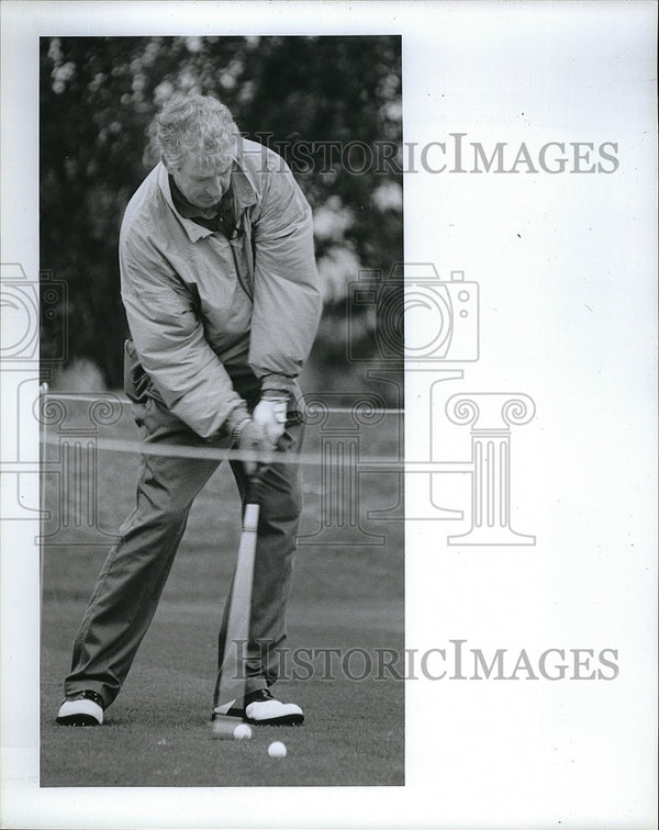 1993 Press Photo J.C. Snead,American Pro golfer in Bayou Golf Club, La ...