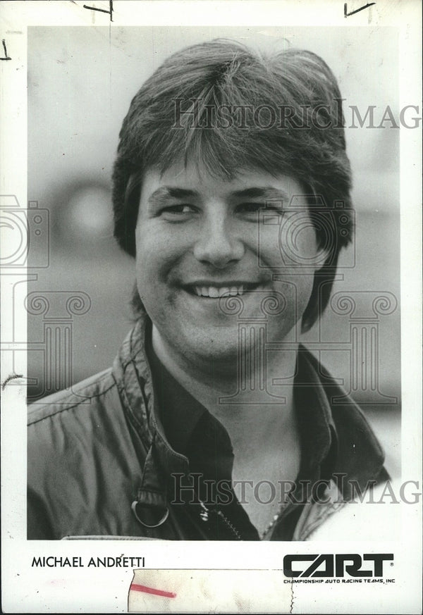 1988 Press Photo Michael Andretti, American CART and Formula One drive ...