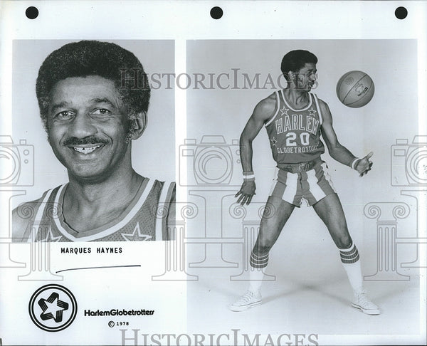 1978 Press Photo Marques Haynes of the Harlem Globetrotters - Historic ...