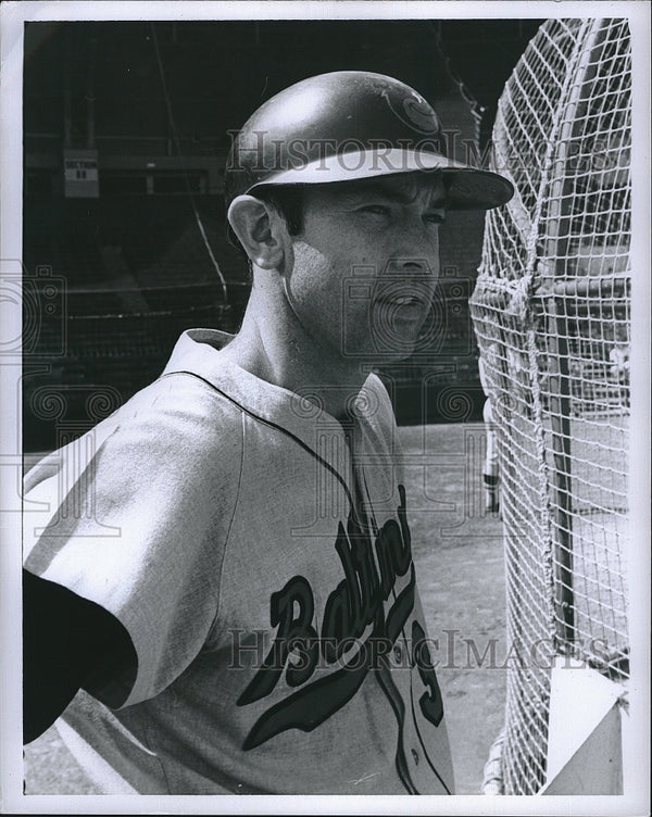 1969 Press Photo Baltimore Orioles baseball, Clay Dalrymple - Historic ...