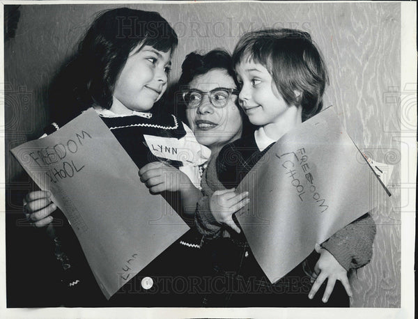 1964 Children Participating In Freedom Day II Boycott Chicago ...
