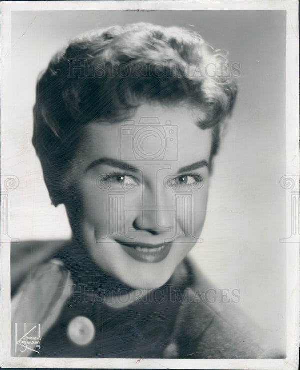 1956 Singer Lu Ann Simms Press Photo - Historic Images