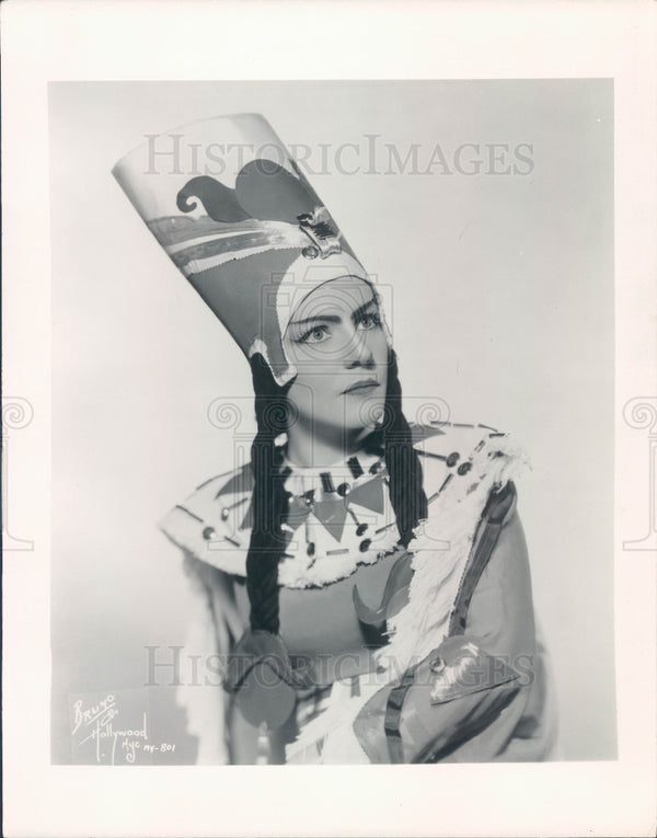 1941 Singer Suzanne Sten Press Photo - Historic Images
