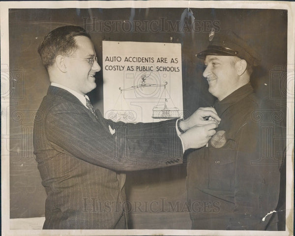 1941 Detroit Coca-Cola President William J Young Photo - Historic Images