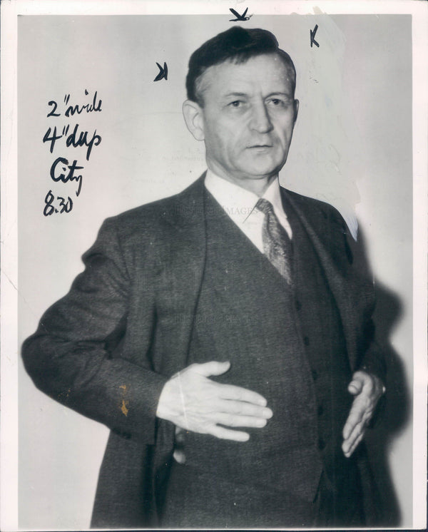 1936 MI Rep Clare Hoffman Press Photo - Historic Images