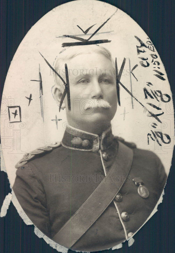 1911 Col Frederick H. Laing Press Photo - Historic Images