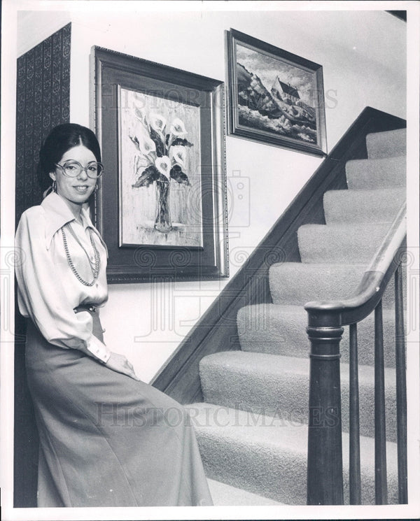 1971 Artist Shari Tepper Press Photo - Historic Images