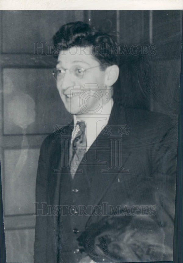 1935 Detroit Communist Philip Raymond Press Photo - Historic Images