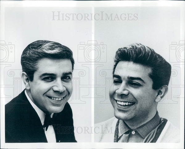 1965 Singer Jerry Vale Press Photo - Historic Images