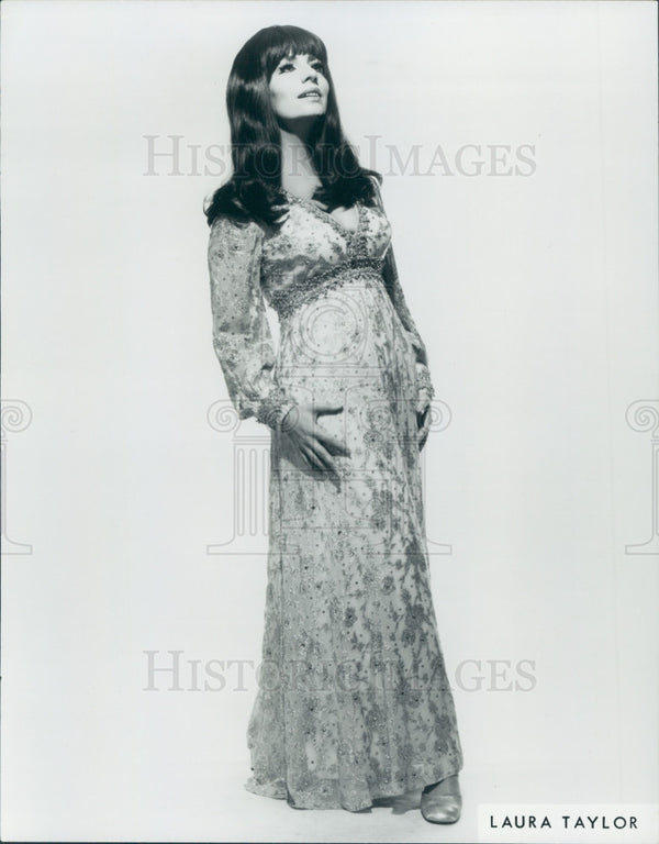 1974 Singer Laura Taylor Press Photo - Historic Images