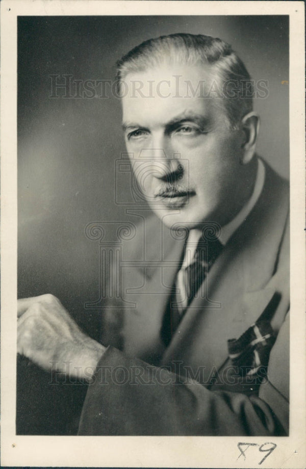 1944 Actor Writer Edward Doherty Press Photo - Historic Images