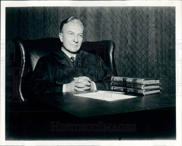 Undated Divorce Court Judge V Perkins Press Photo - Historic Images