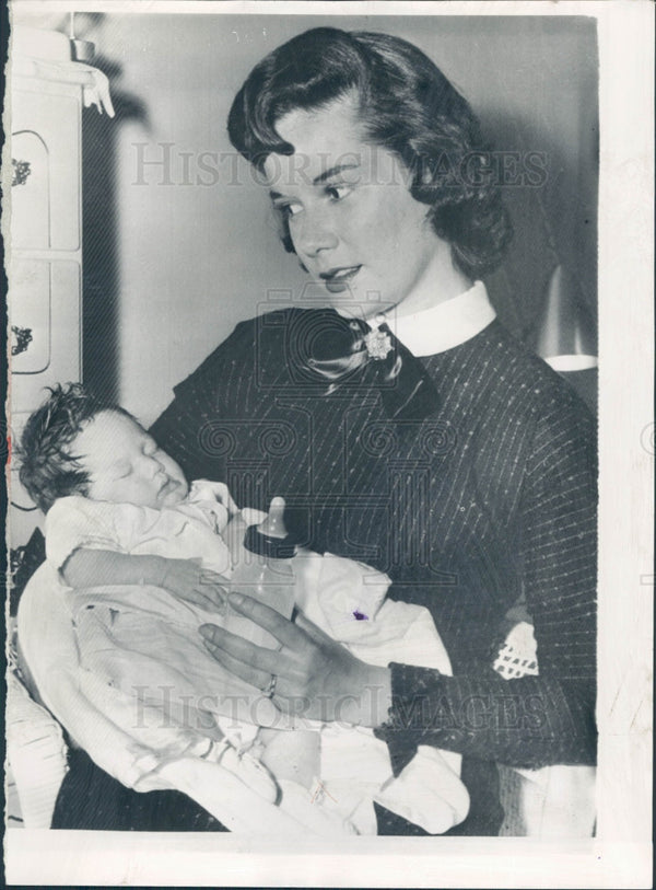1955 Singer Lu Ann Simms Press Photo - Historic Images