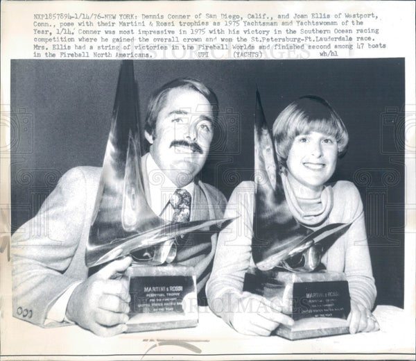 1976 Yachtsman/Yachtswoman Conner & Ellis Press Photo - Historic Images