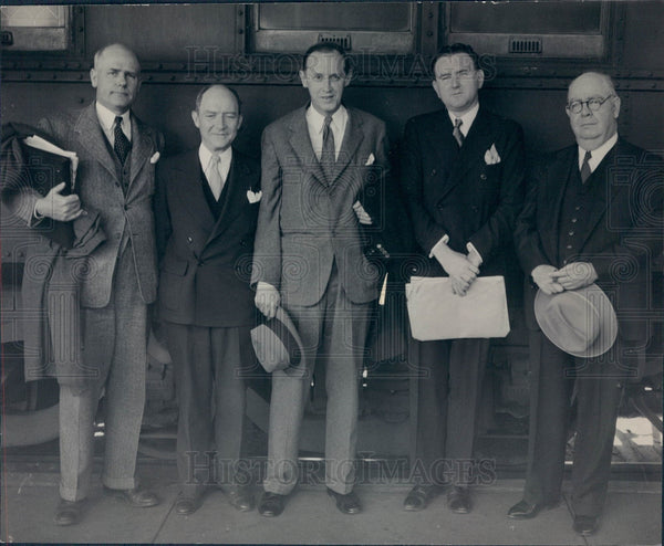 Undated Roosevelt Aid Harry Hopkins WPA Press Photo - Historic Images