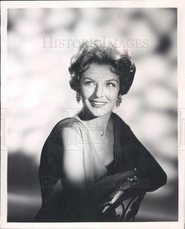 1958 Actress Marjorie Lord Press Photo - Historic Images