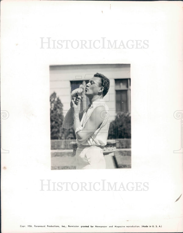 1934 Actor Carl Brisson Press Photo - Historic Images