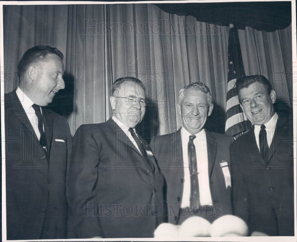 1964 Actor Arthur Godfrey & Maj. Gen. Joe Moffitt Photo - Historic Images